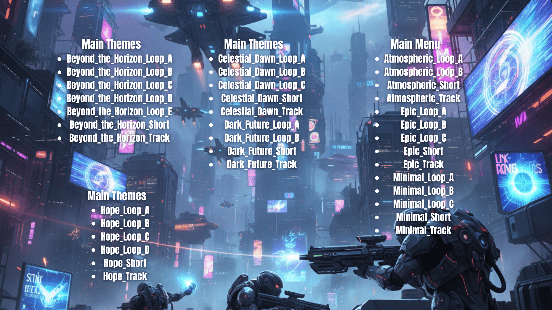 Cinematic Sci-Fi Universe - Core Themes Bundle - Cinematic Sci-Fi ...