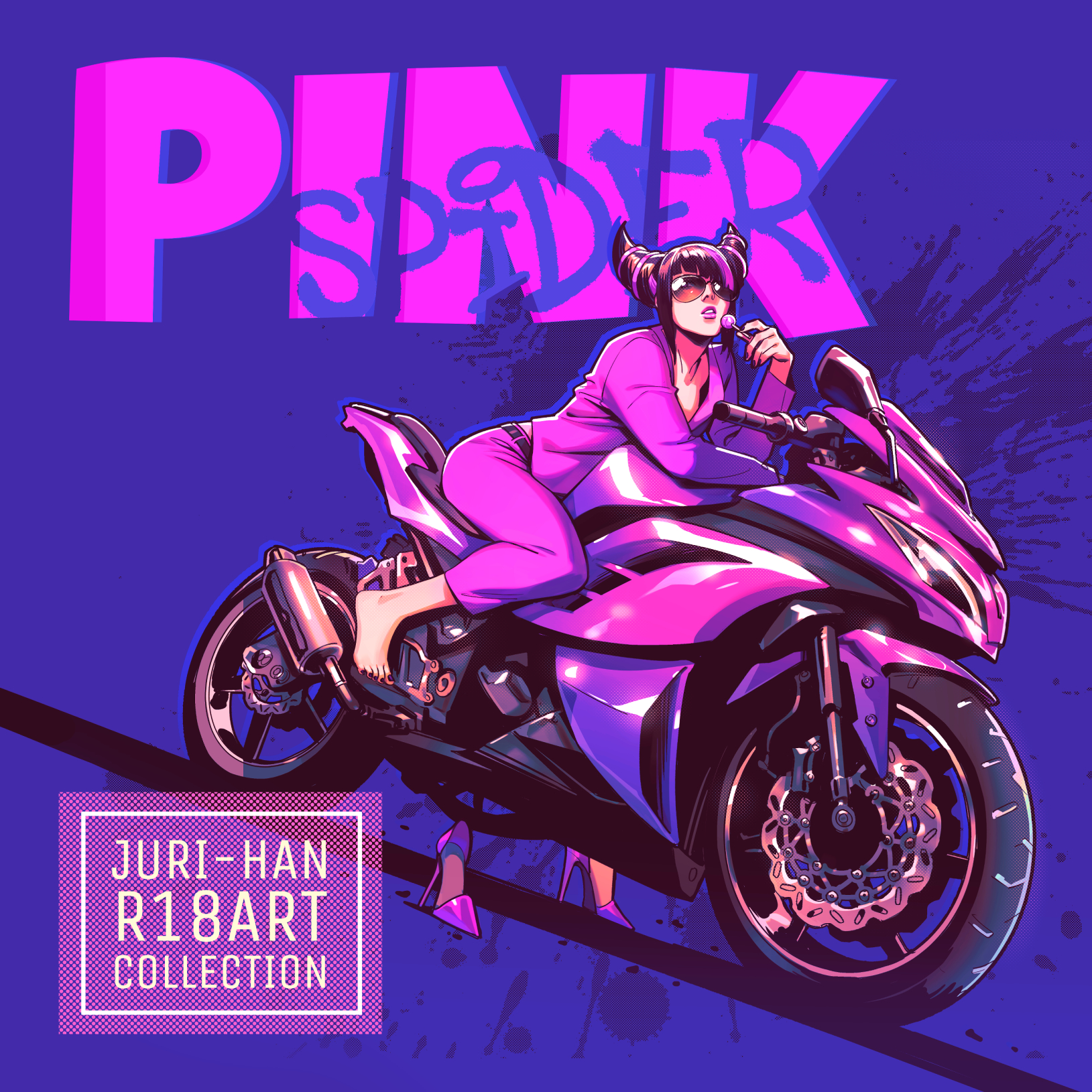 Pink Spider : a Juri Zine by rennerei