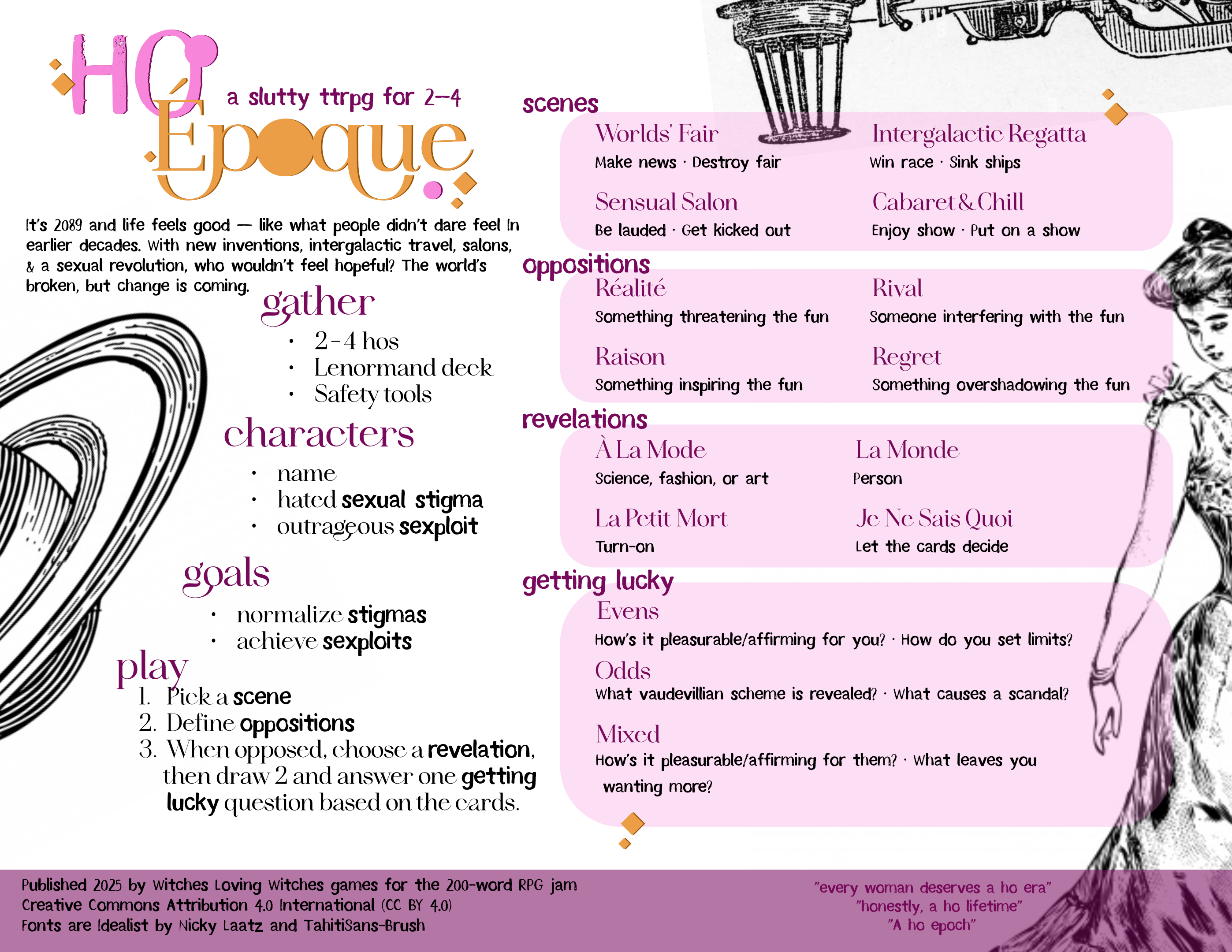 Ho Époque by Witches Loving Witches games