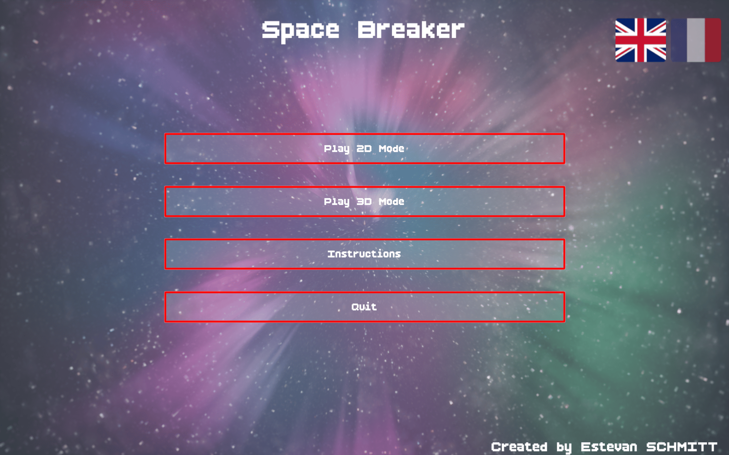 Space Breaker by Estevan SCHMITT