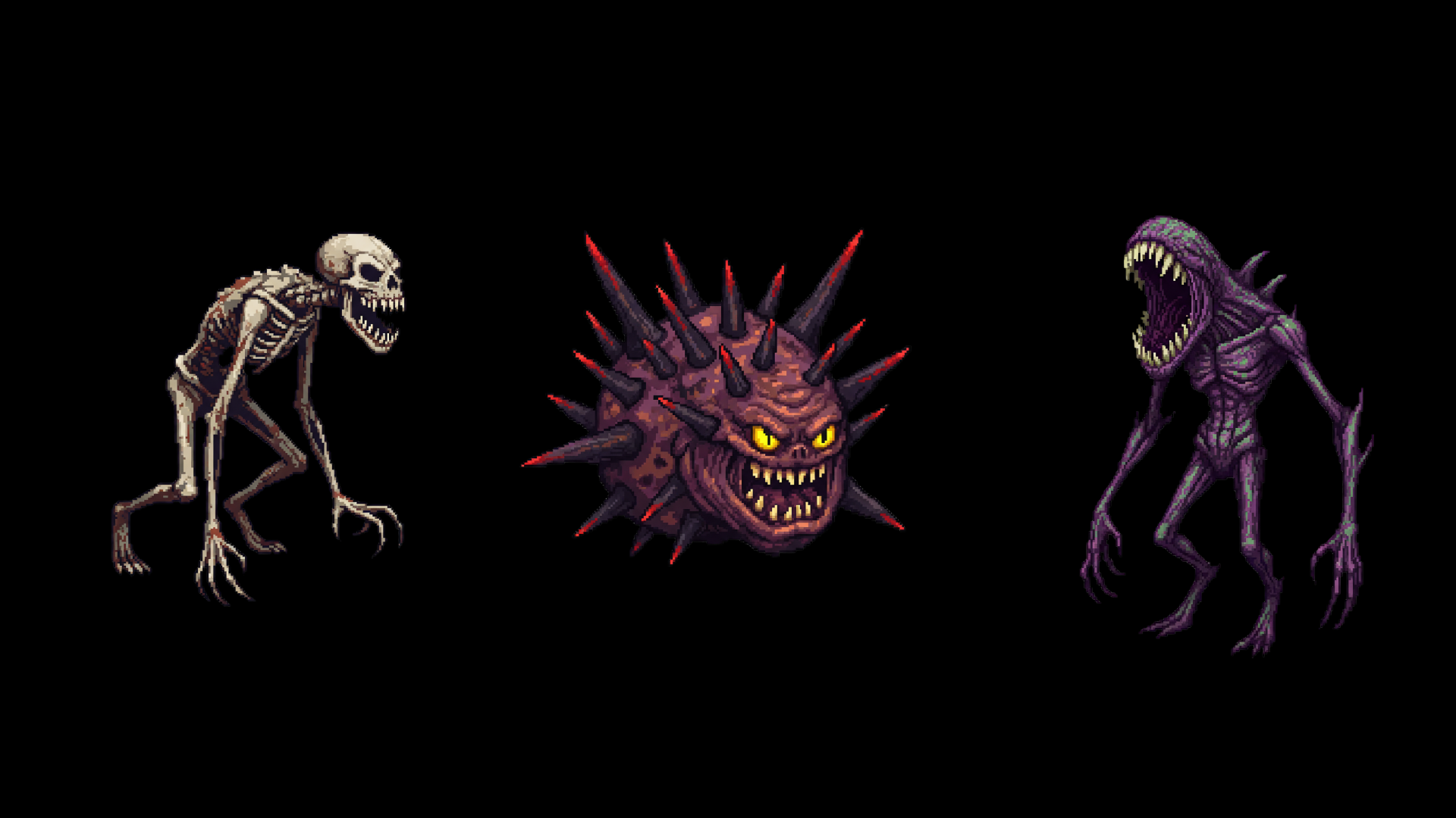 Behind the Scenes: Crafting 22 Pixel Horror Monsters - PIXEL HORROR ...