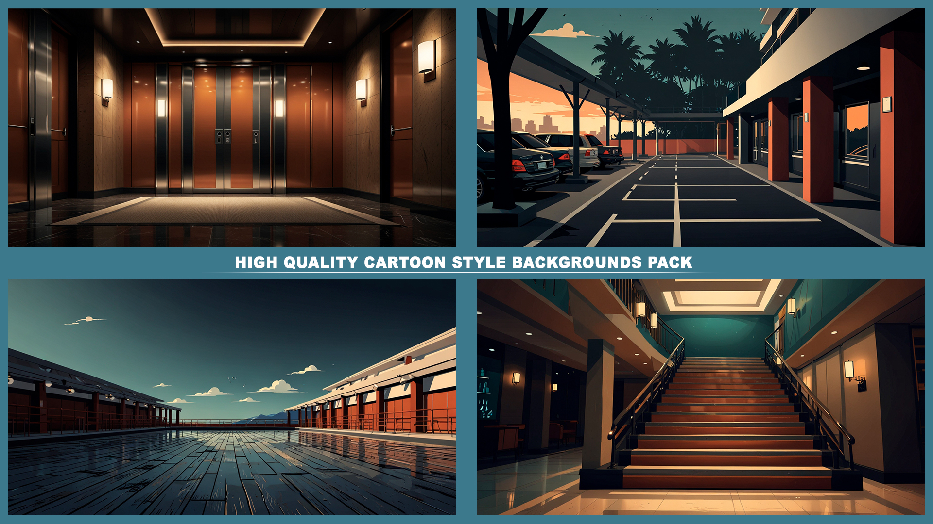 120+ HOTEL BACKGROUNDS by PIXELHUNT