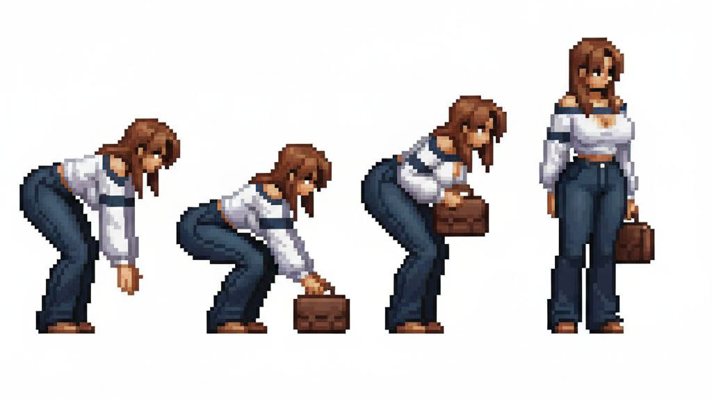 Talia Sprite Sheets by ClaireMaster