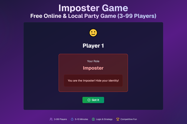 Imposter Game by impostergame