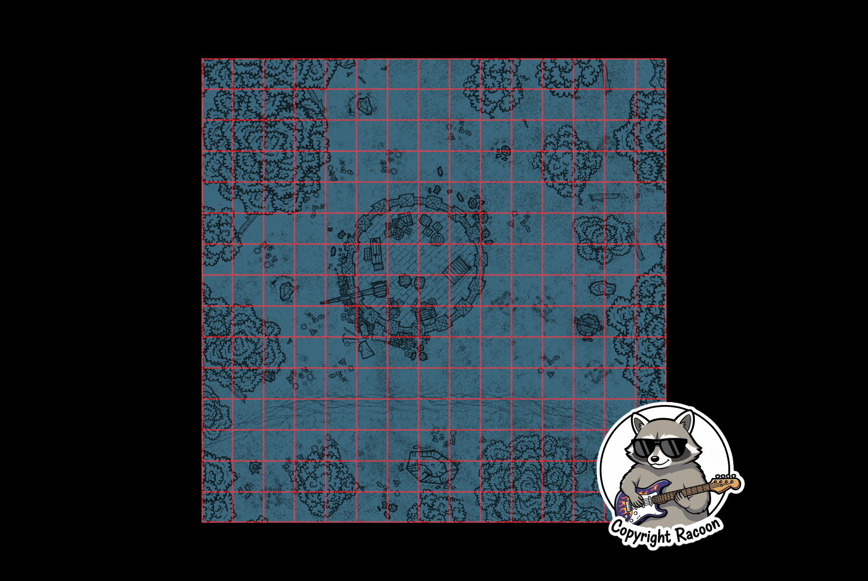 FREE Forest locations Battlemap Pack: 4 Locations - 20 VTT Maps by ...