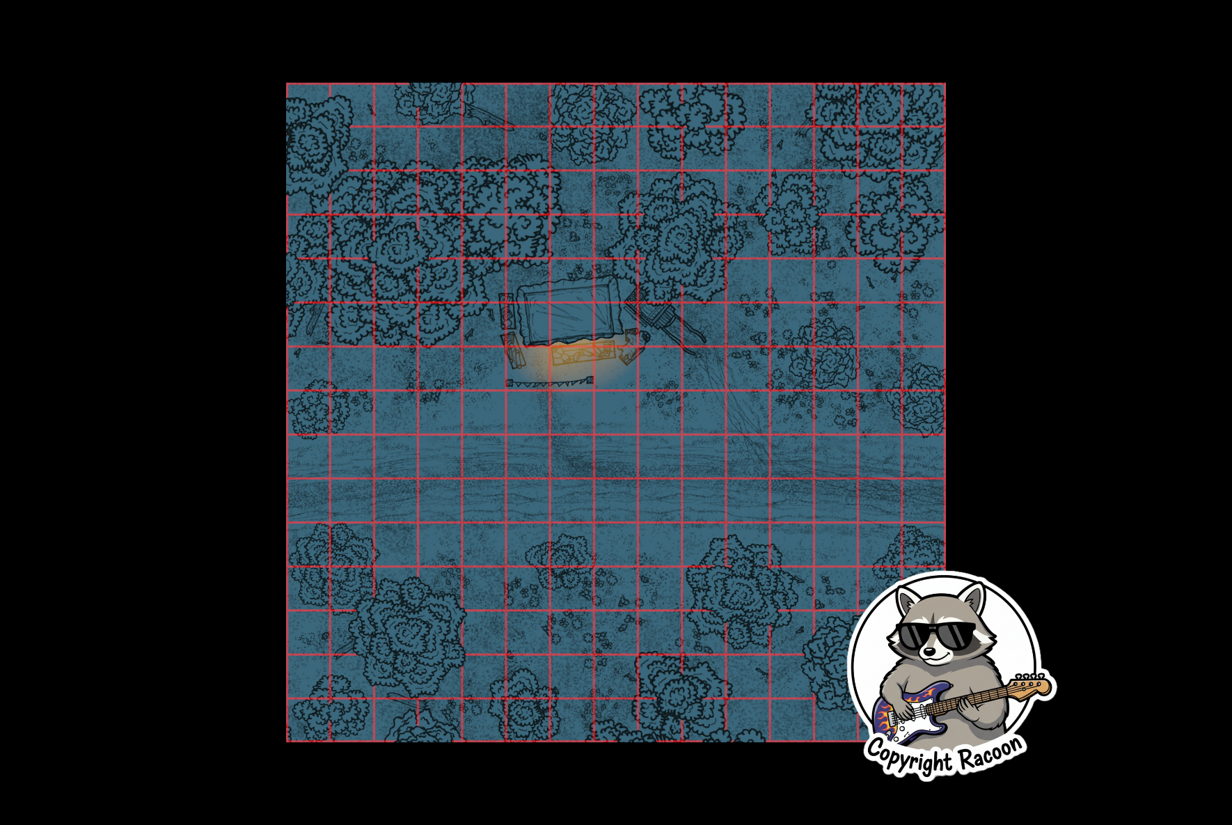 FREE Forest locations Battlemap Pack: 4 Locations - 20 VTT Maps by ...