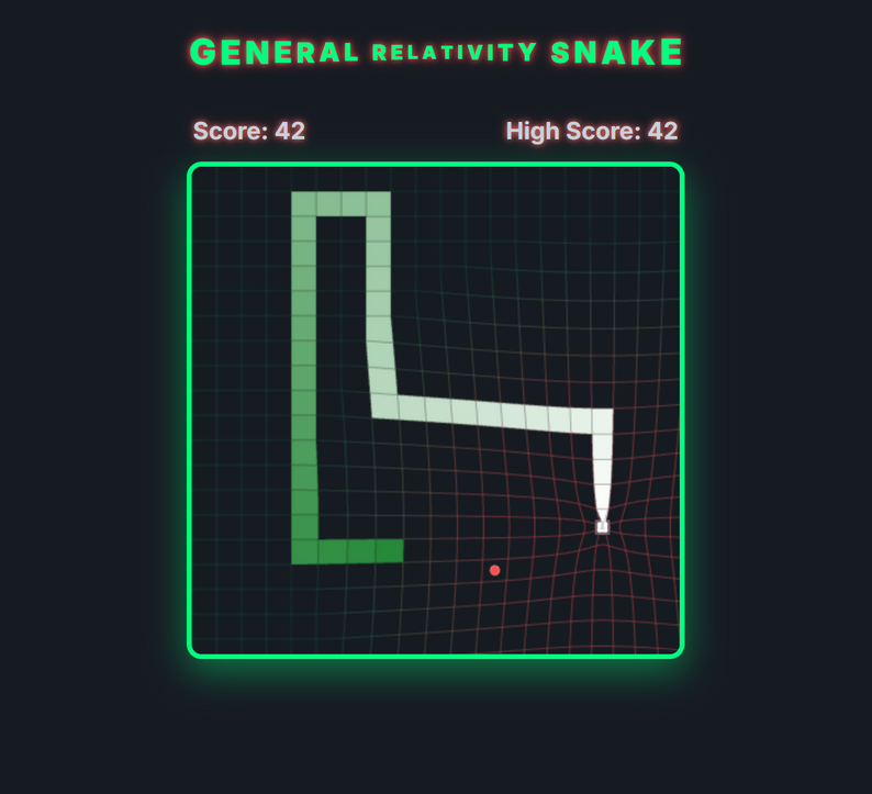 General Relativity Snake by Axions
