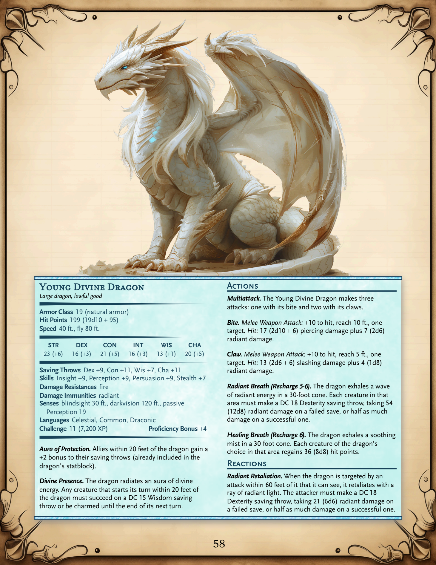 Celestial Realms: Divine Forces and Heavenly Beasts for 5E by JonnyDM