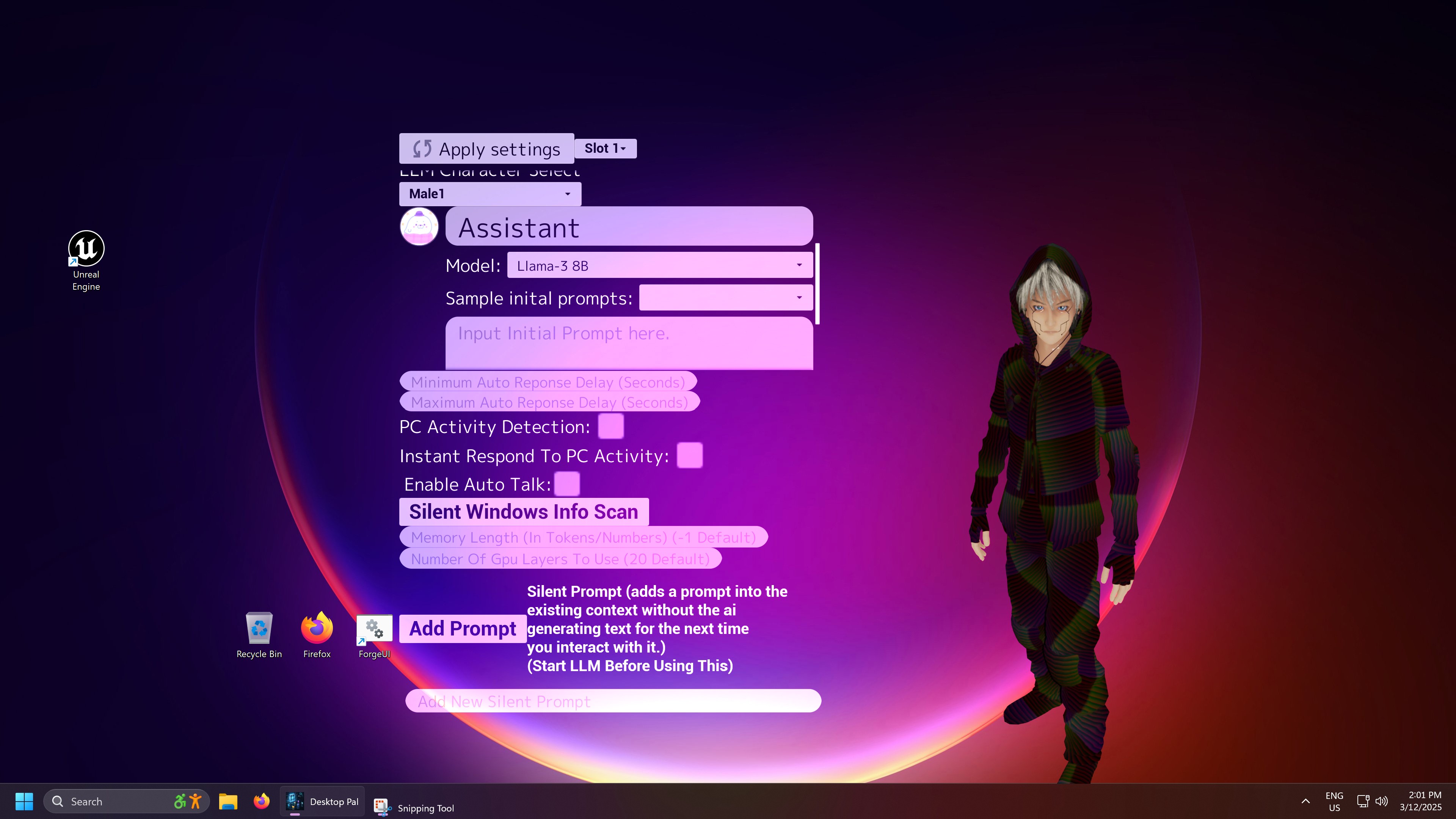 Desktop Pal OS AI - Voiced Desktop Companions by AkumaVenom