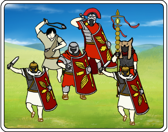 Add battle illustrations - RPG Maker MV/MZ Roman soldier characters by ...