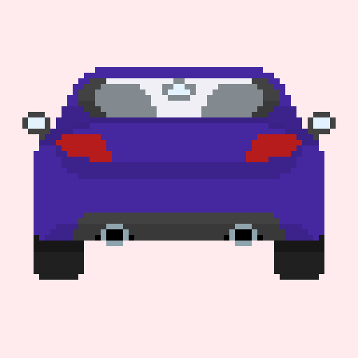 Modern JDM Pixel Sprites Cars #1 (3 cars) by Pay 'n' Sprite