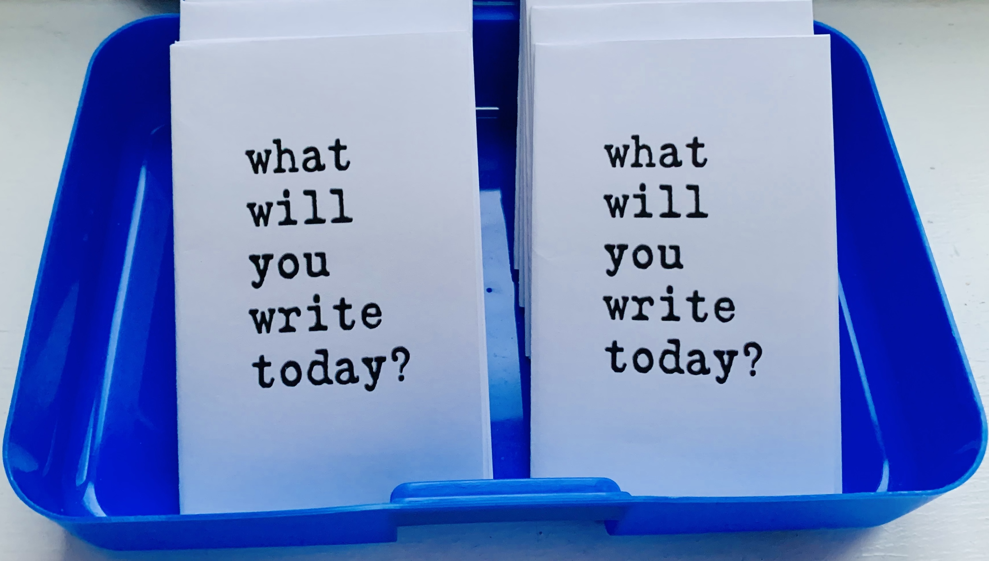 What Will You Write Today? by abigail oswald