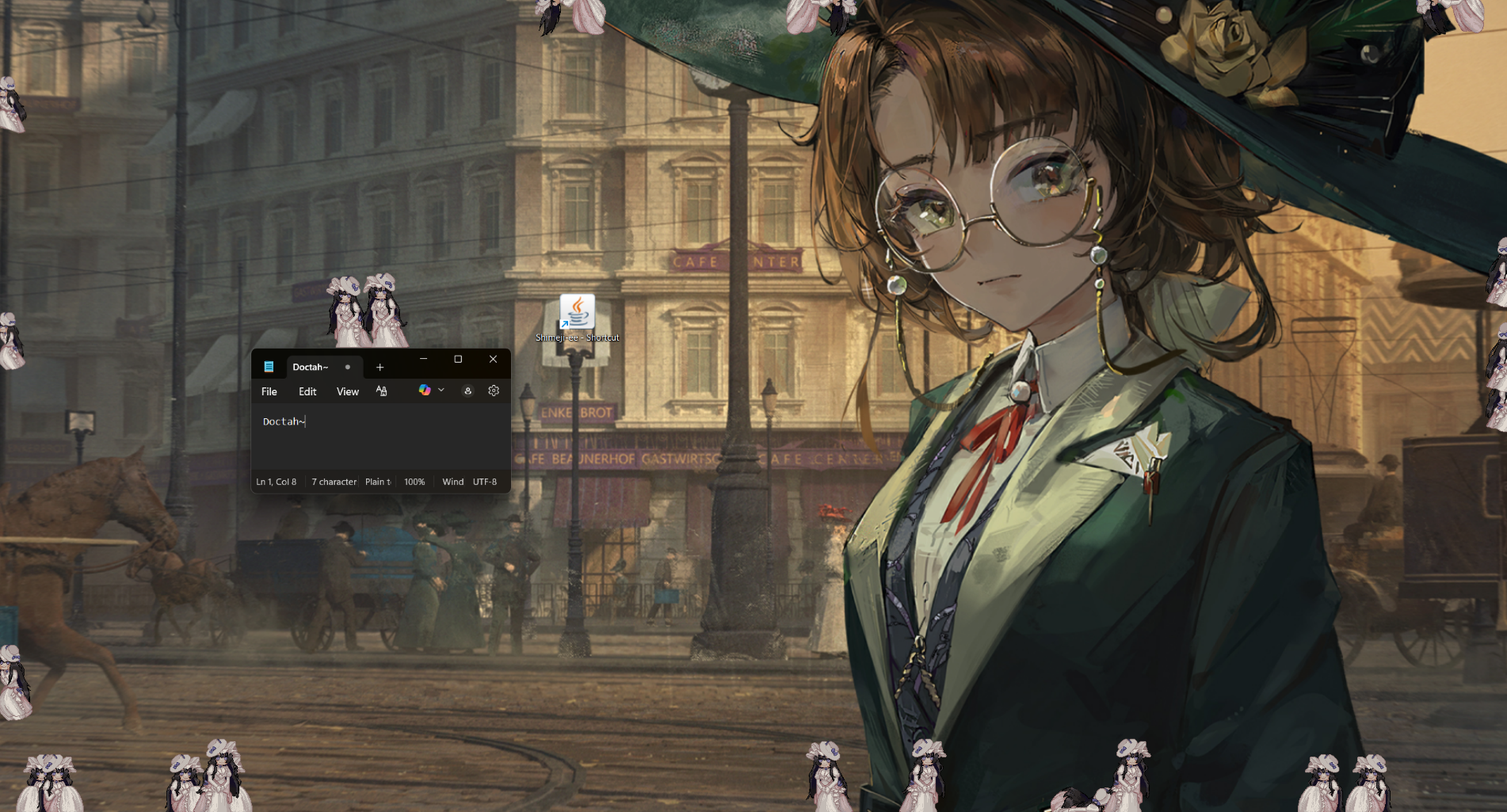 Isolde r99 shimeji-ee mod by JordanBkeonig