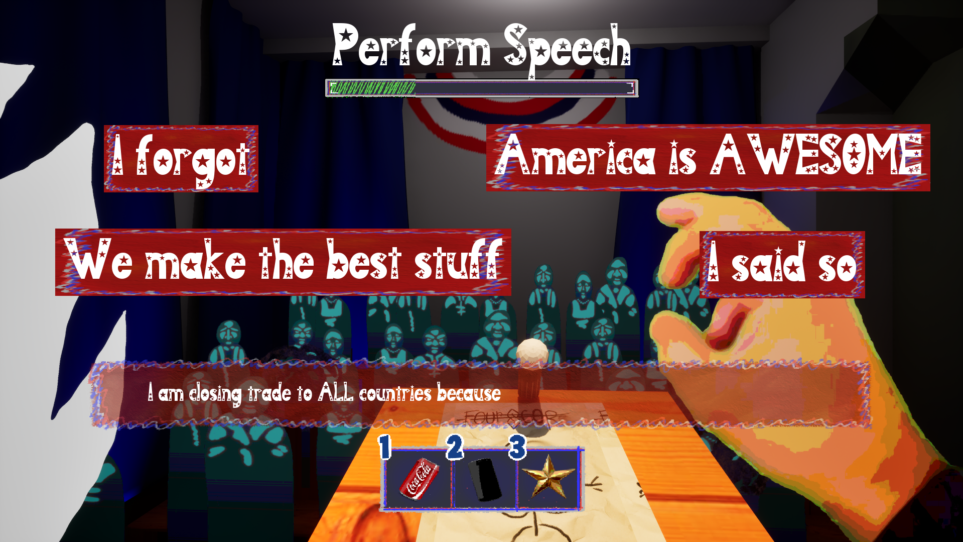 PRESIDENT DEMENTIA SIMULATOR by AggressivePebble