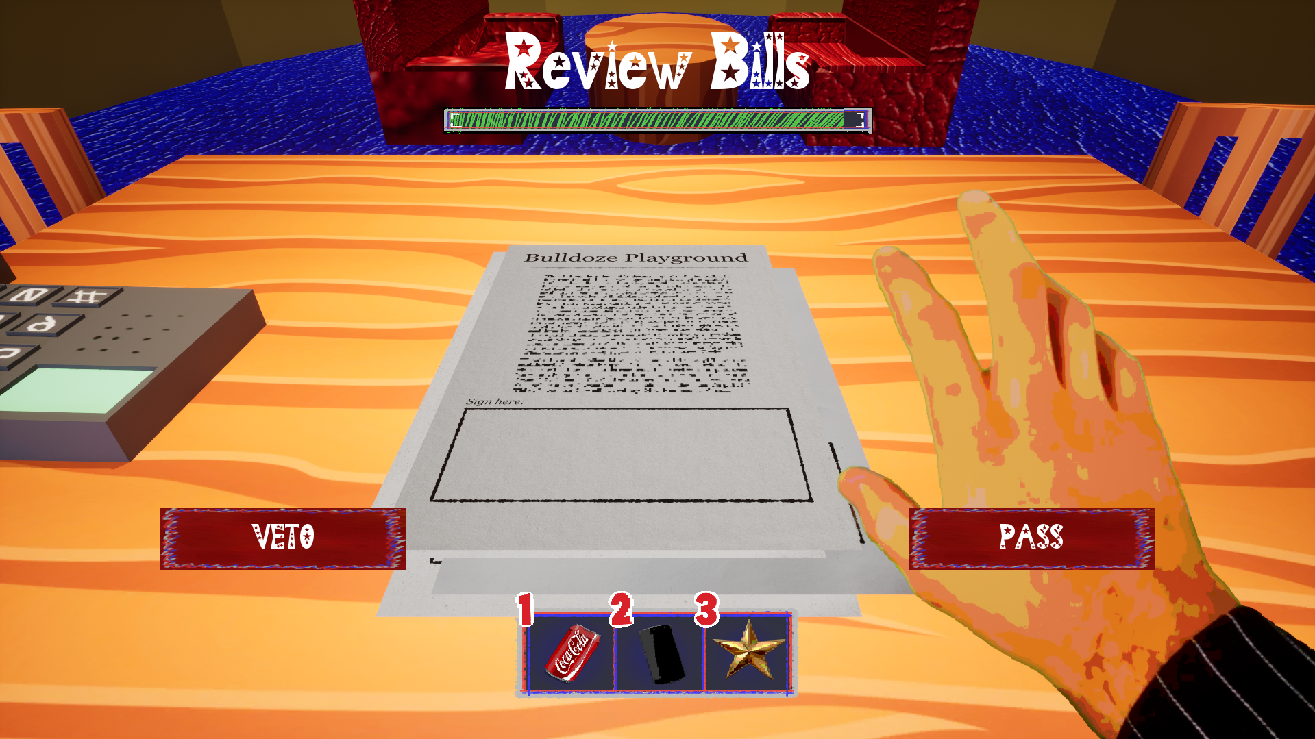 PRESIDENT DEMENTIA SIMULATOR by AggressivePebble