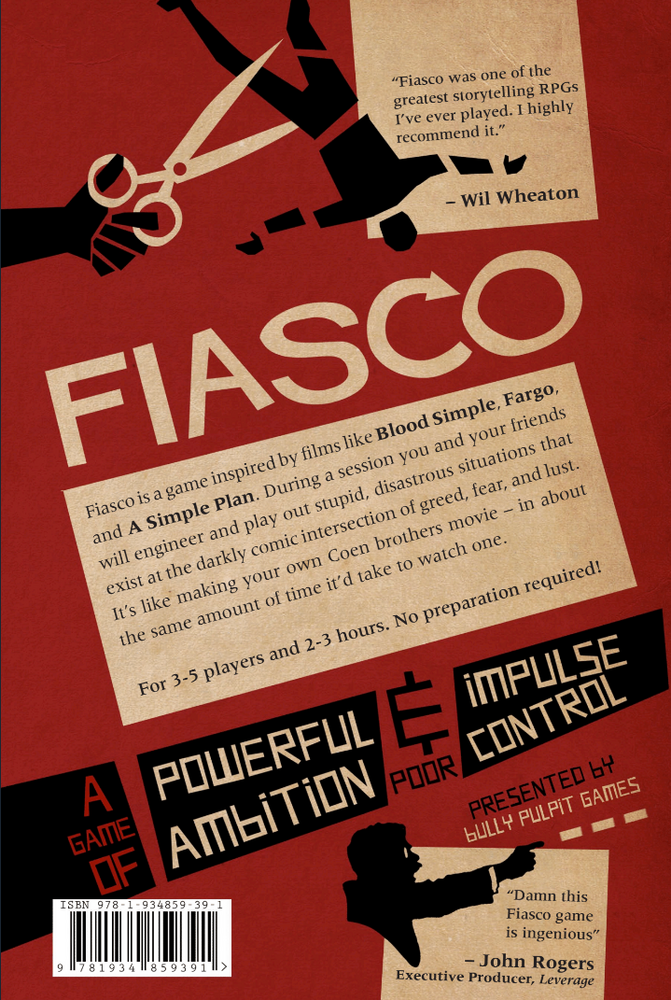 Fiasco Classic by Bully Pulpit Games
