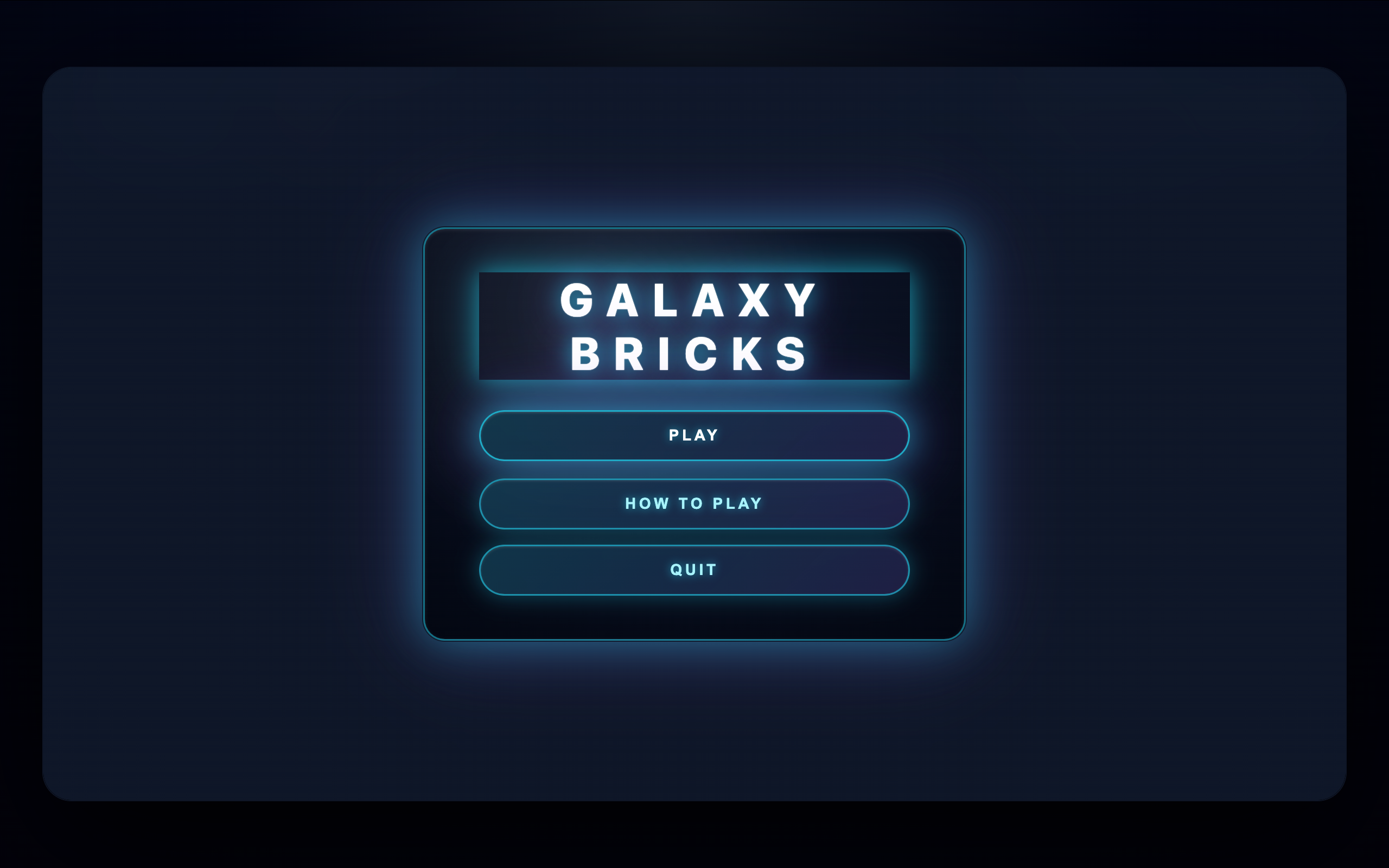 Galaxy Bricks – Premium Neon Space Breaker by PedroOliveira42