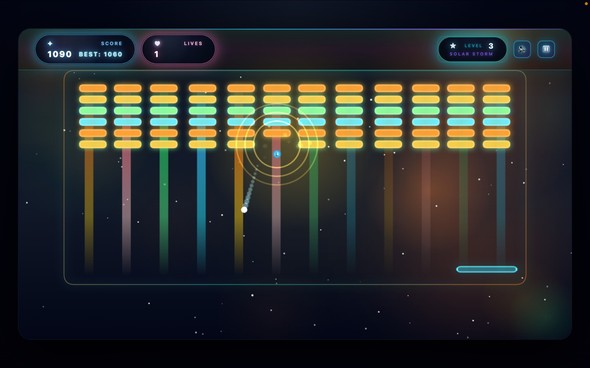 Galaxy Bricks – Premium Neon Space Breaker by PedroOliveira42