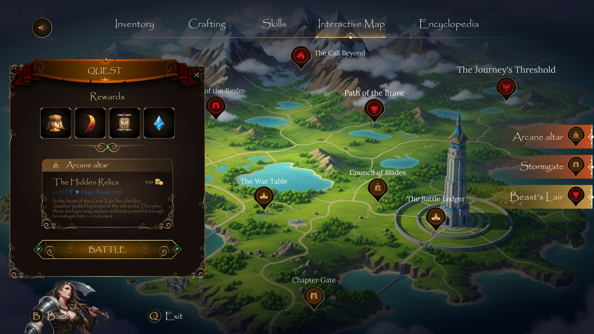 ⚔️FANTASY RPG UI ASSET PACK [EVERDUSK] by Ultra knight