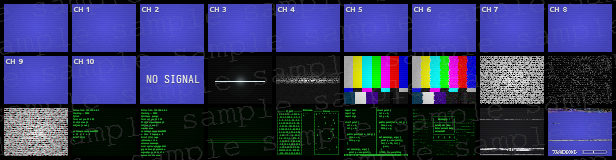 PSX TV Animated Screens by Hazard Pay