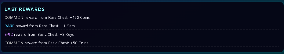 Neon Reward Chest System – HTML5 Loot Template (Rarities + Drop Tables ...