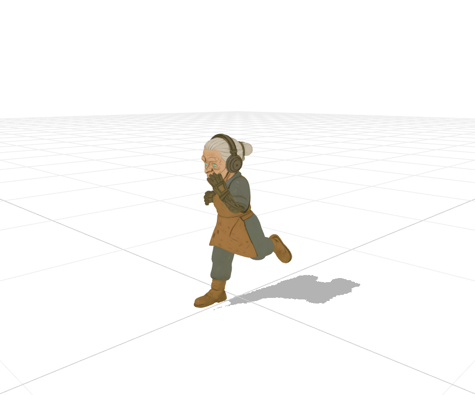 3D Post Apo Old Mechanic Character Rigged Pack – 3D Model with Walk ...