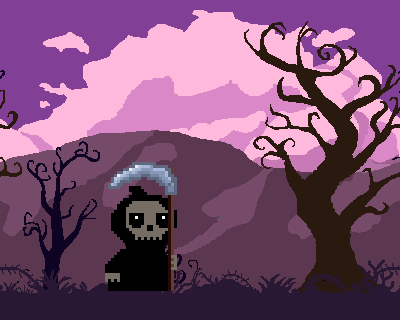 Death / Grim Reaper character sprites by Myaumya