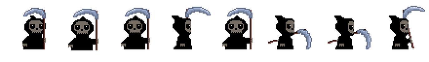 Death / Grim Reaper character - Death / Grim Reaper character sprites ...