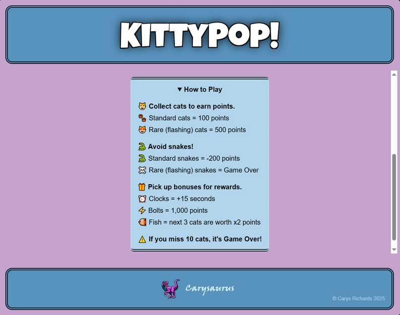 KittyPop! by carysaurus