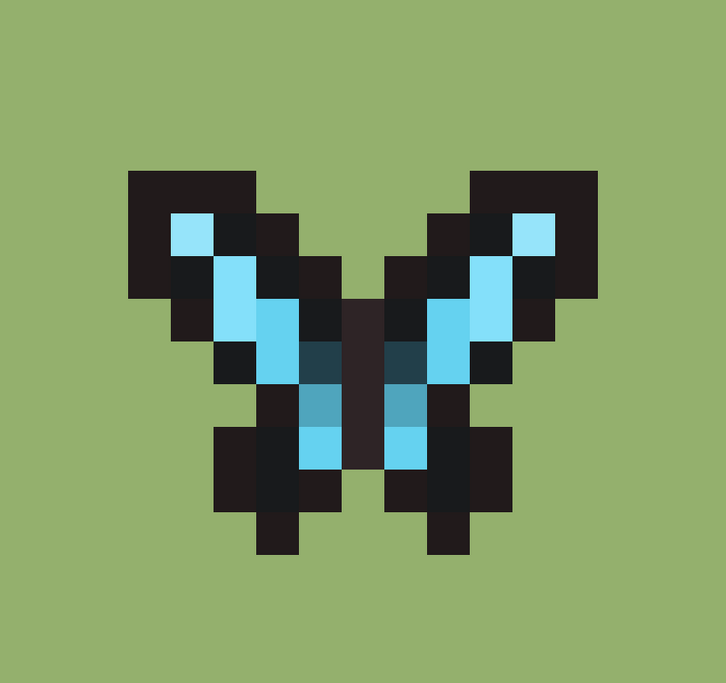 Pixel Butterflies by PixelNature