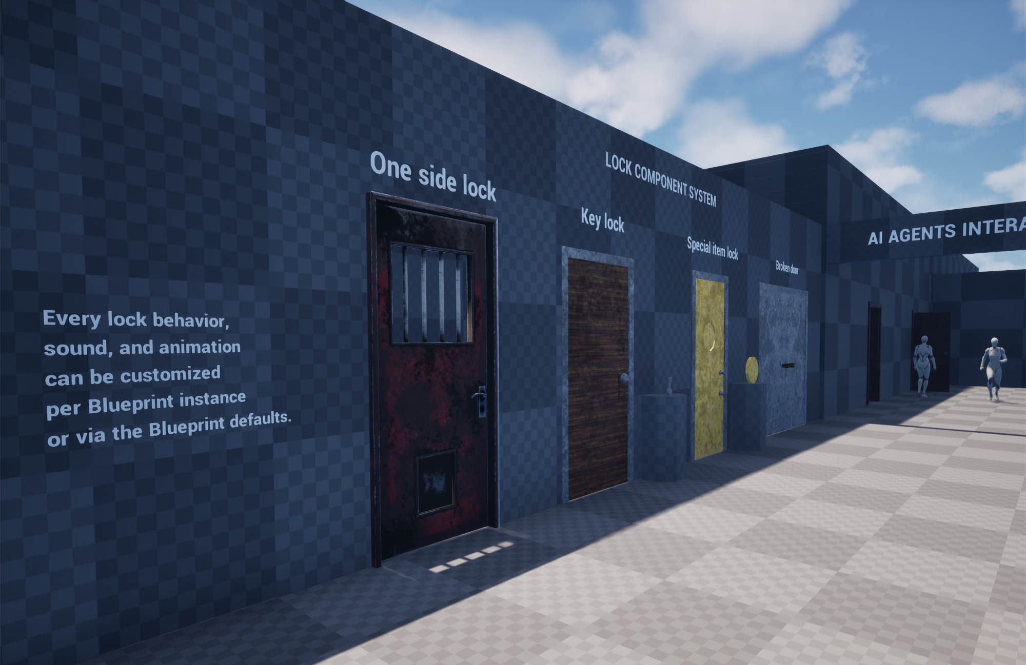 Interactive Door Framework - Demo by LoreArk