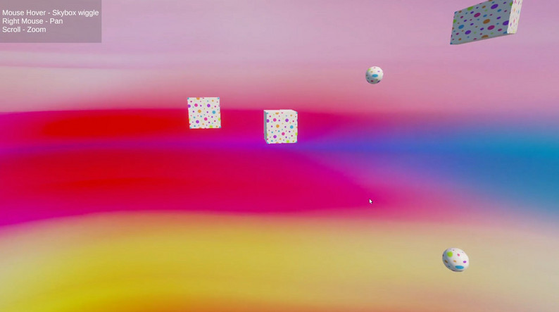 Fluid Wiggle Skybox Effect in Unity by knowercoder