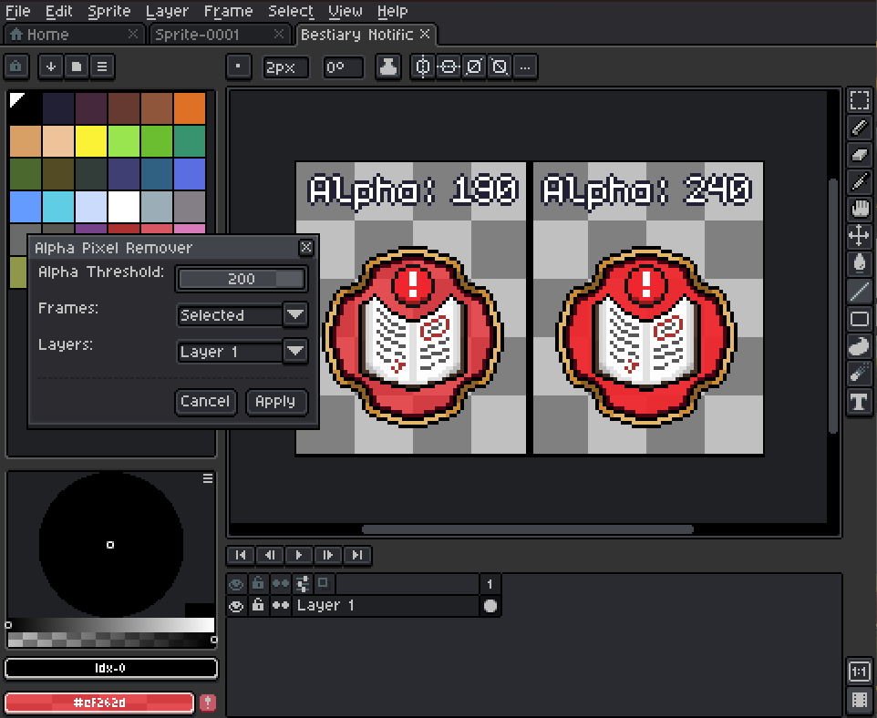 Alpha Remover Tool by Inaudito Studios