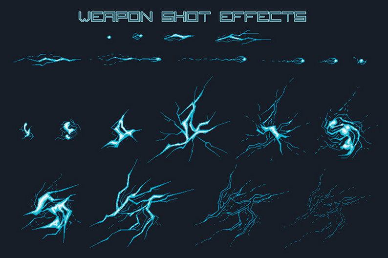 Boss Spaceship 2D Sprites Pixel Art by Free Game Assets (GUI, Sprite ...