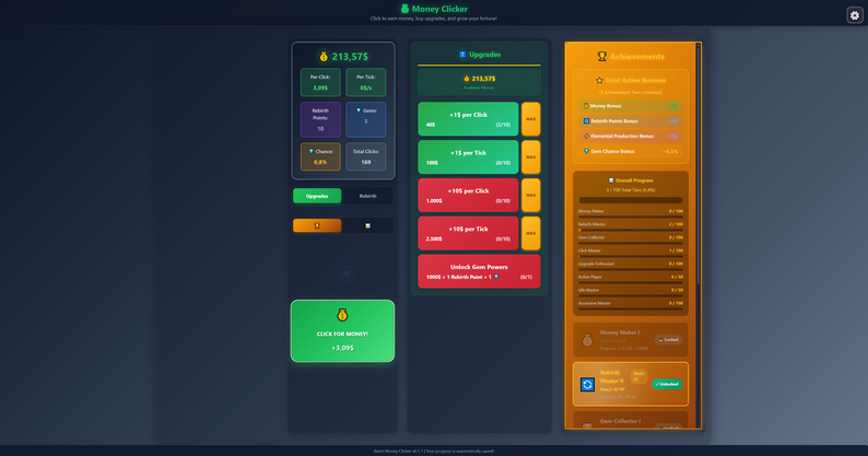 Money Clicker by DomeLand