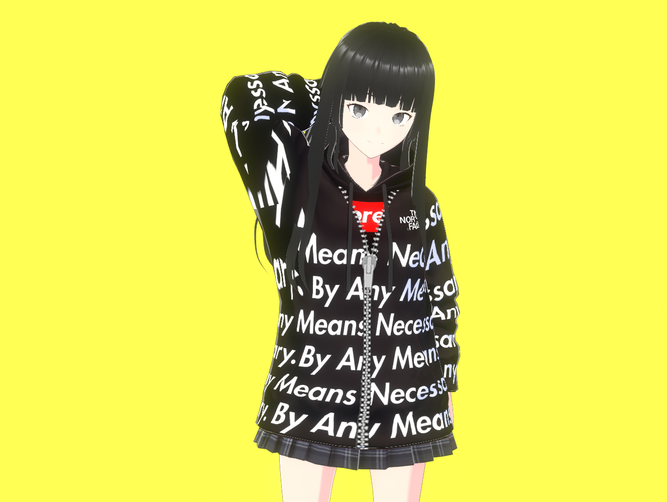 Super Drippy Anime Girl by Kasujin𓅂