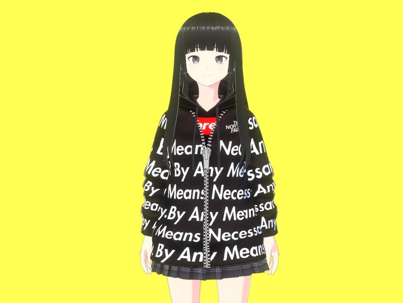 Super Drippy Anime Girl by Kasujin𓅂