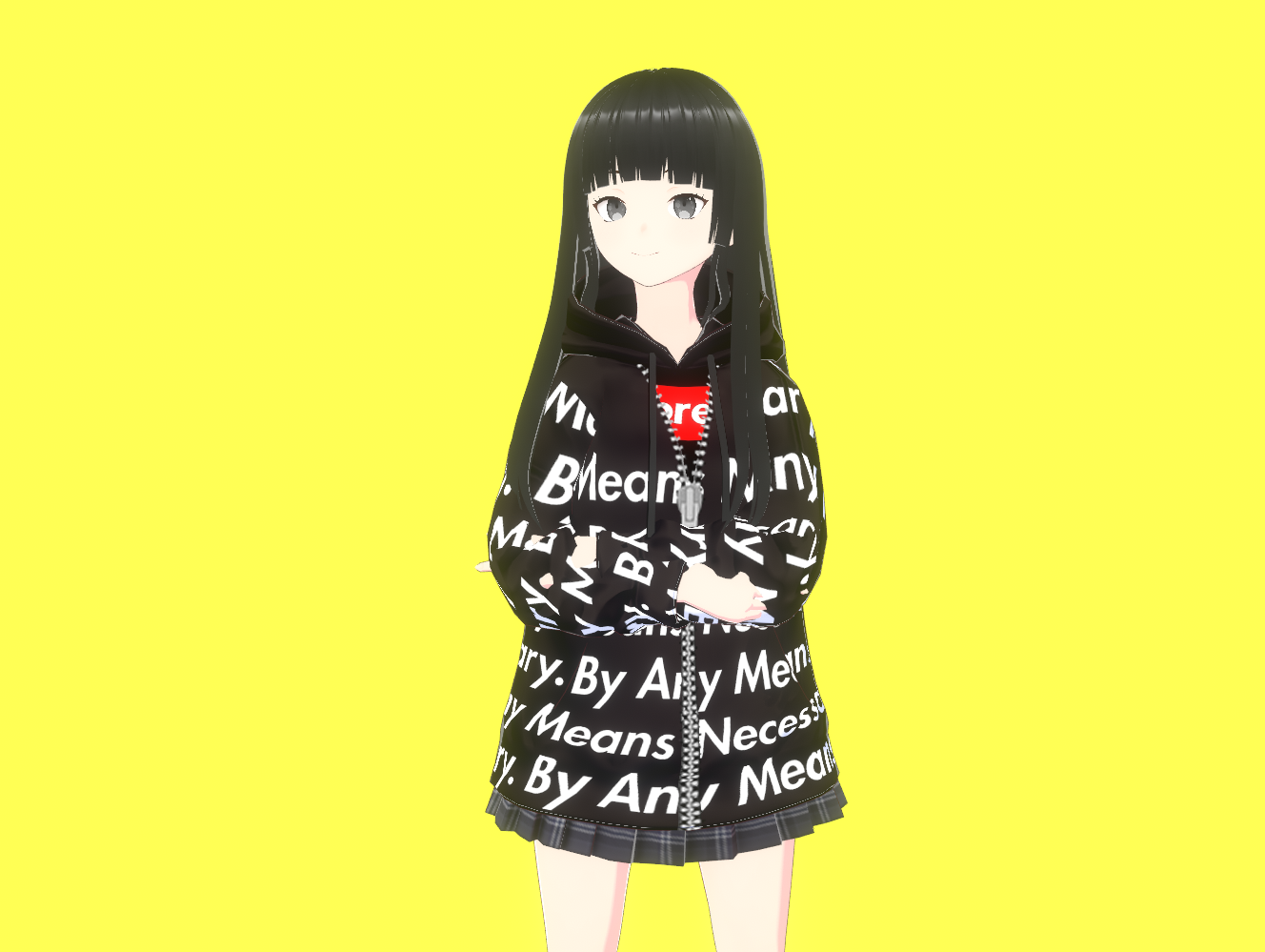 Super Drippy Anime Girl by Kasujin𓅂