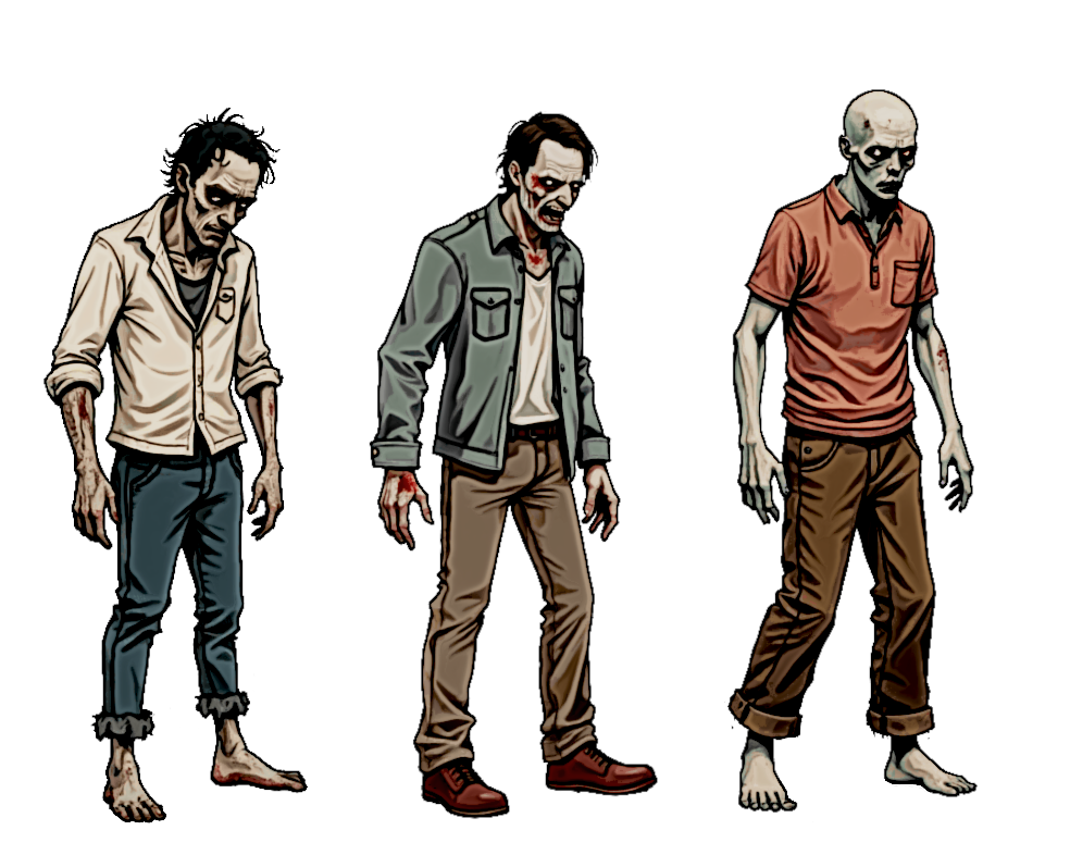 New release - Dark Zombies Pack 1 - Dark Zombies Pack 1 by VisceralG