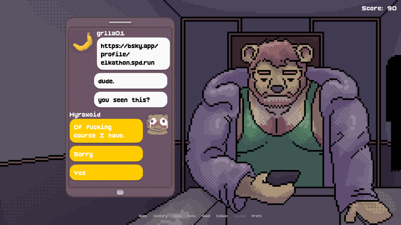 High Score Hyrax by chmron