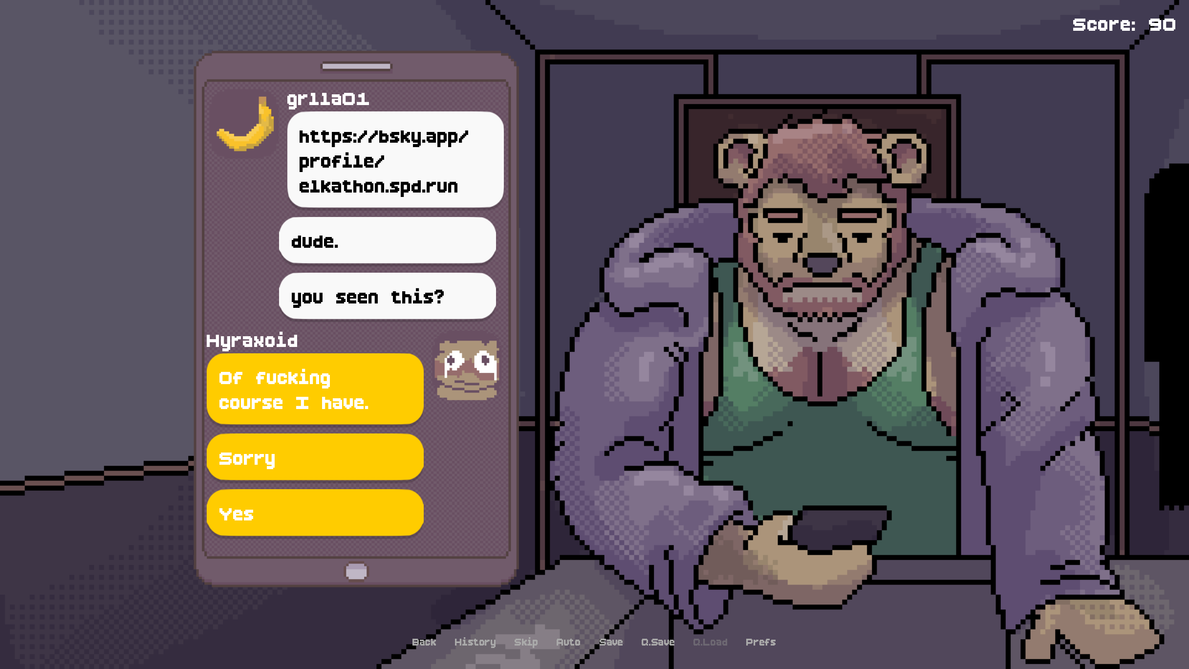 High Score Hyrax by chmron