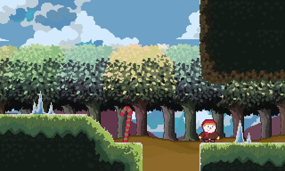 Christmas Platformer Tileset [32x32] by Danwolfe
