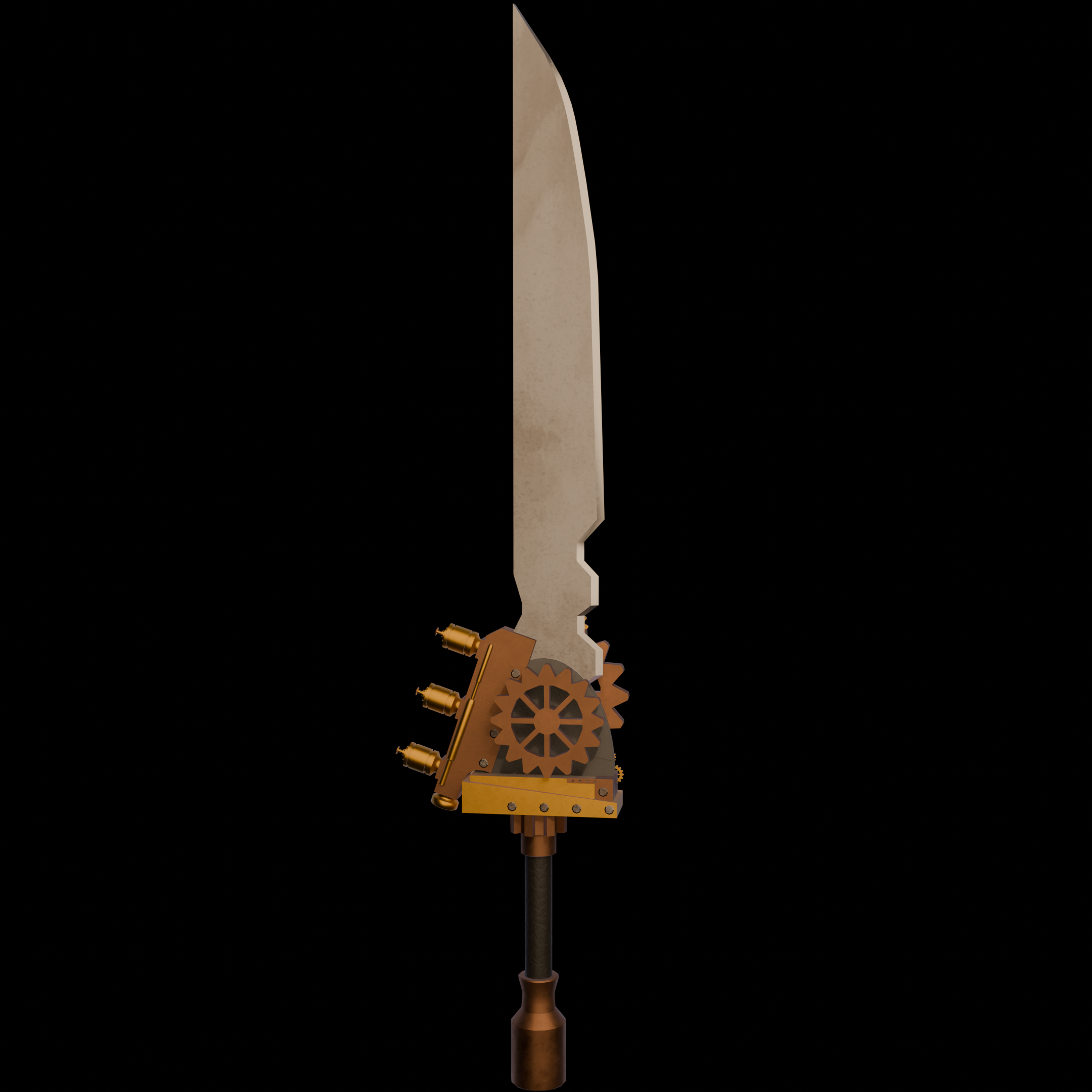FREE Steampunk Sword by Carlos E. Pérez