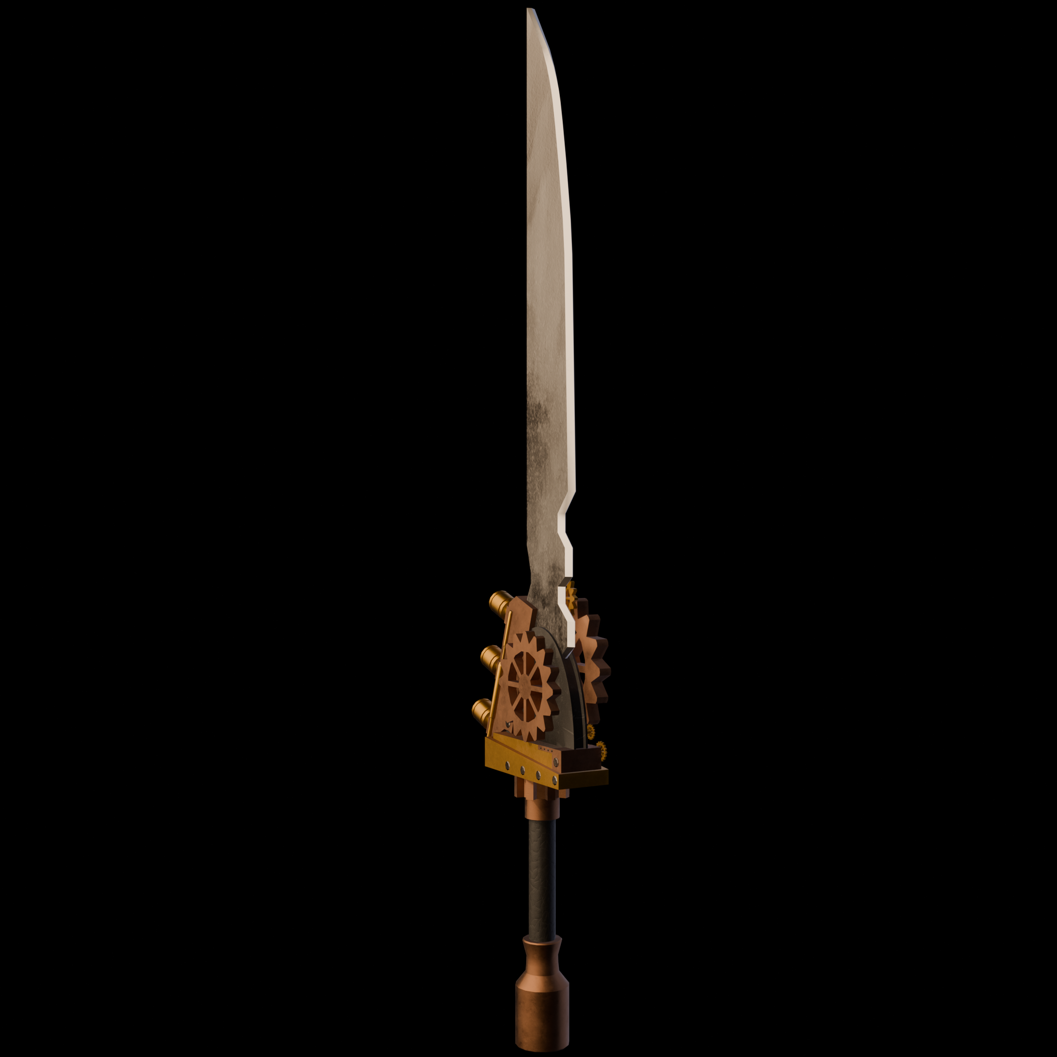 FREE Steampunk Sword by Carlos E. Pérez