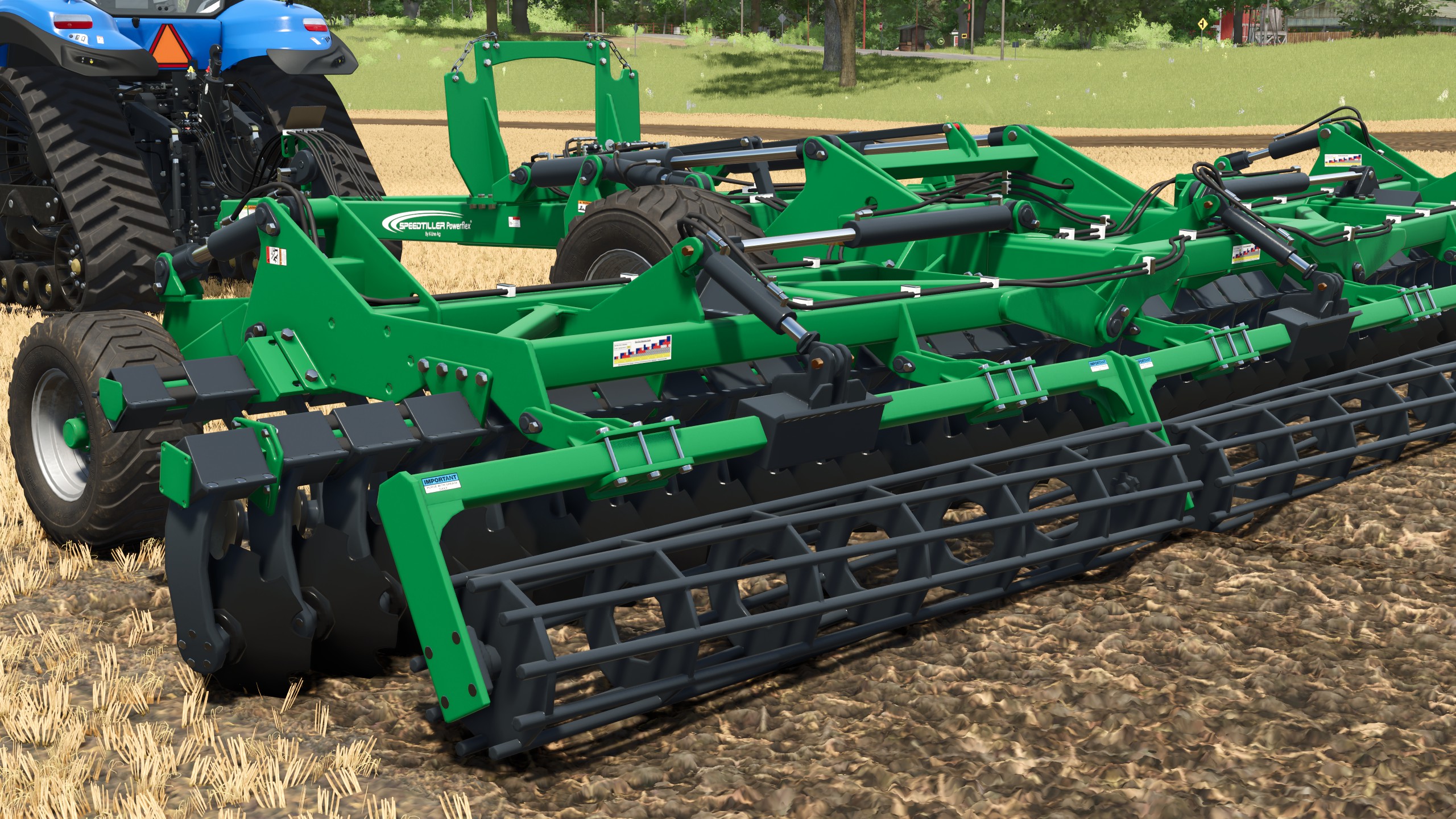 FS25 K-line Powerflex Speed-tiller by TJM (Blackswan-modding)