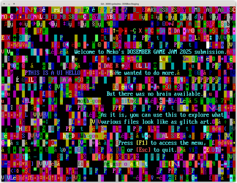 Glitch Art Game by james_neko