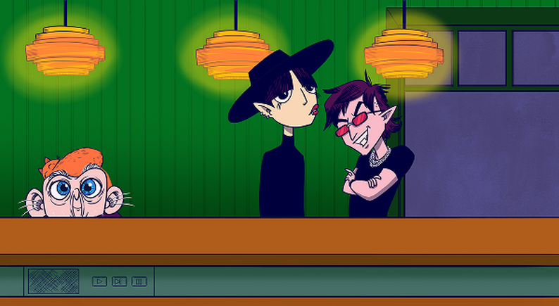 Lost Soul Cafe by HeleneD, MimlaMia