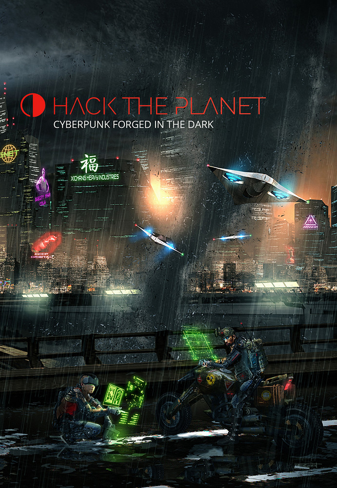 Hack the Planet: Cyberpunk Forged in the Dark by Fraser Simons
