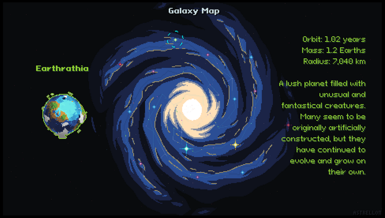 Galaxy Map by Alan Lawrey