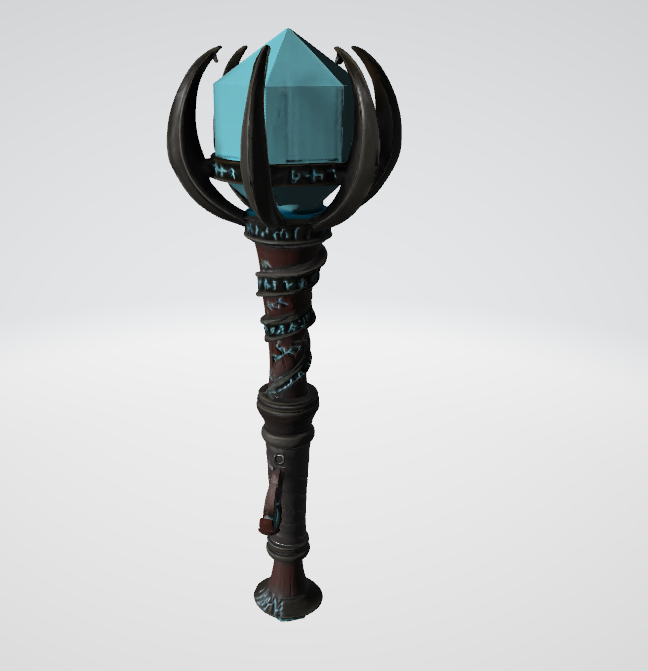 Chibi Mage Weapons Pack – 4 Magic Staffs + Legendary Orb (PBR, FBX ...